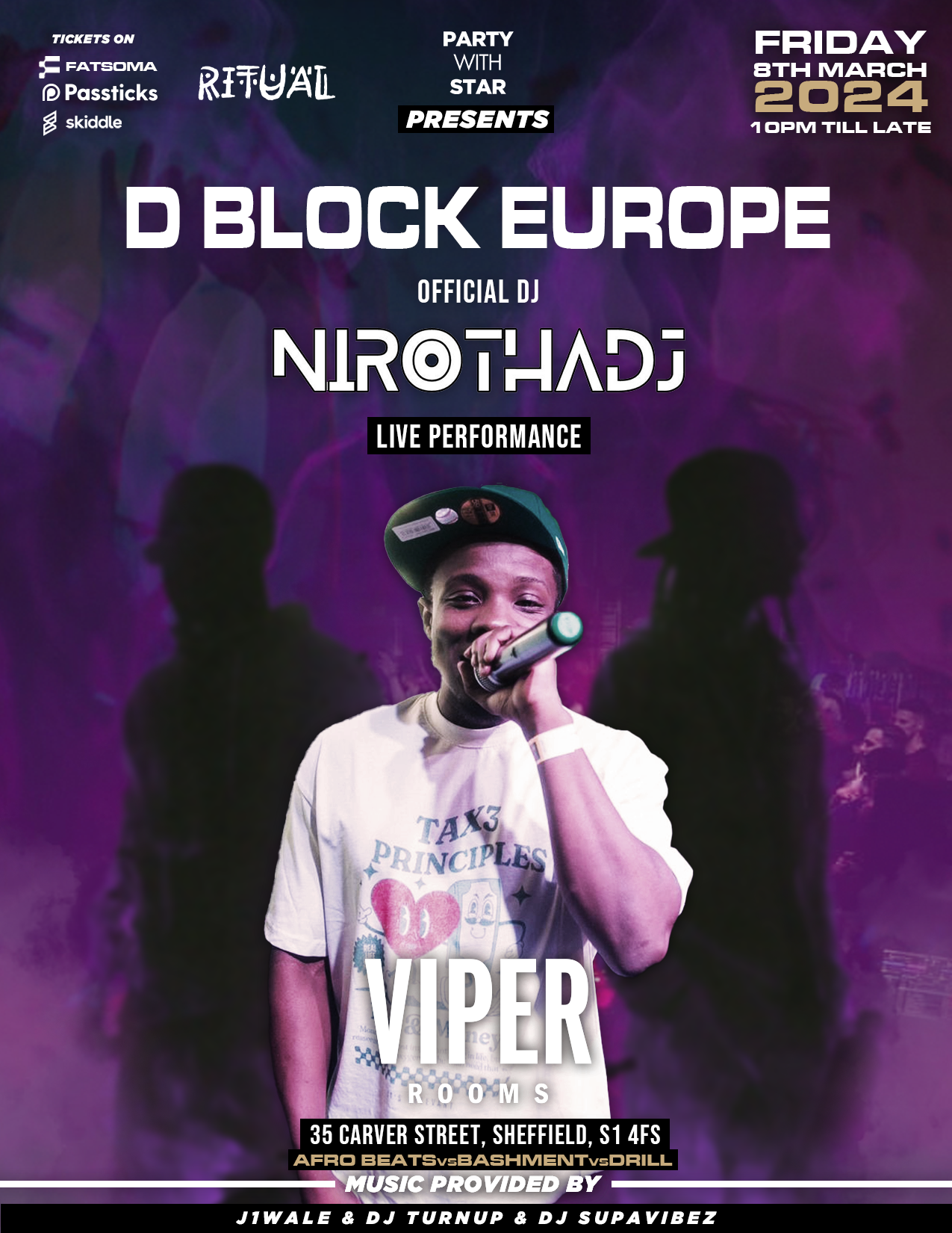 Friday Ritual presents Nirodadj. D-Block Europe official Dj at The ...