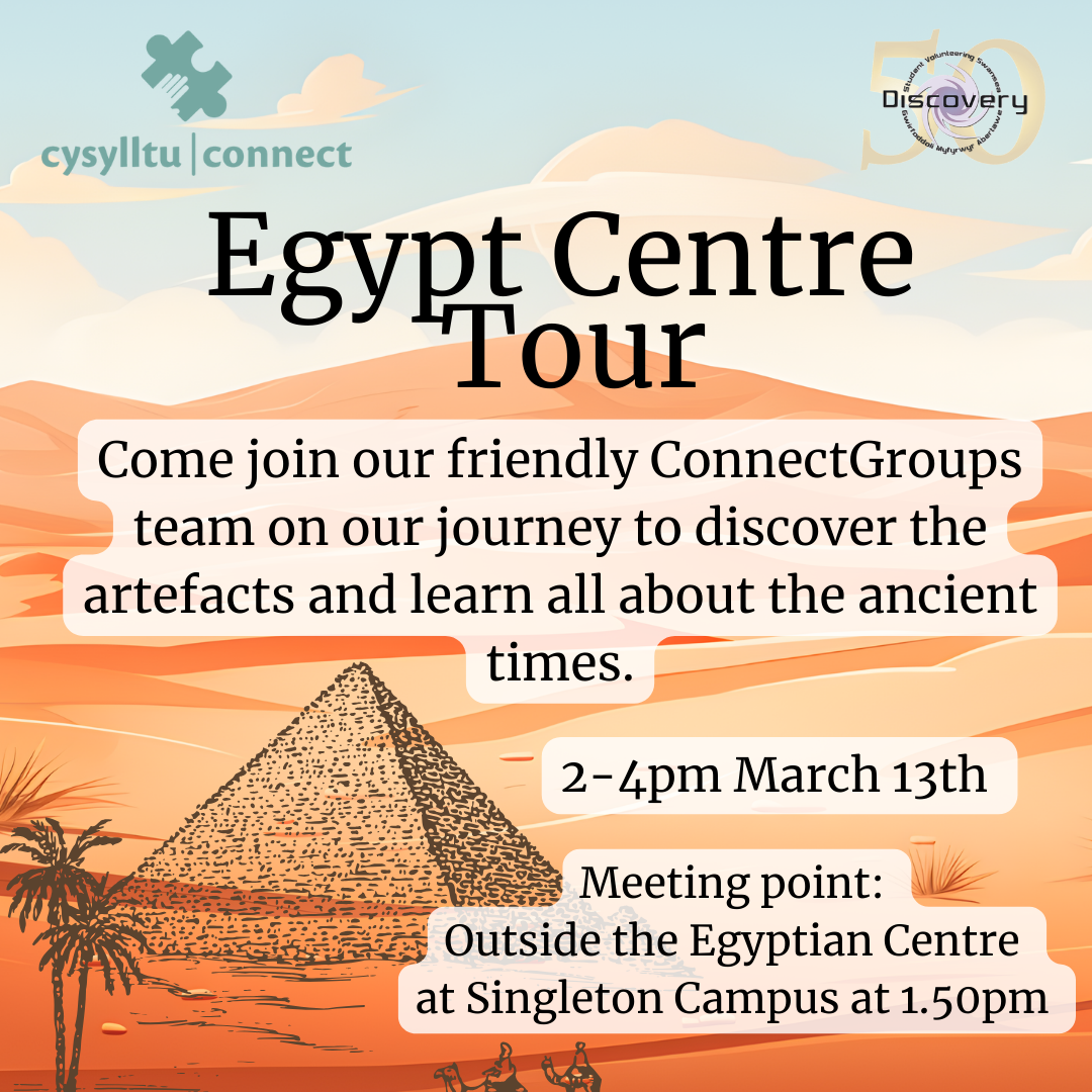 Connect - Keep Learning - Egypt Centre Tour at Egypt Centre, Swansea on ...