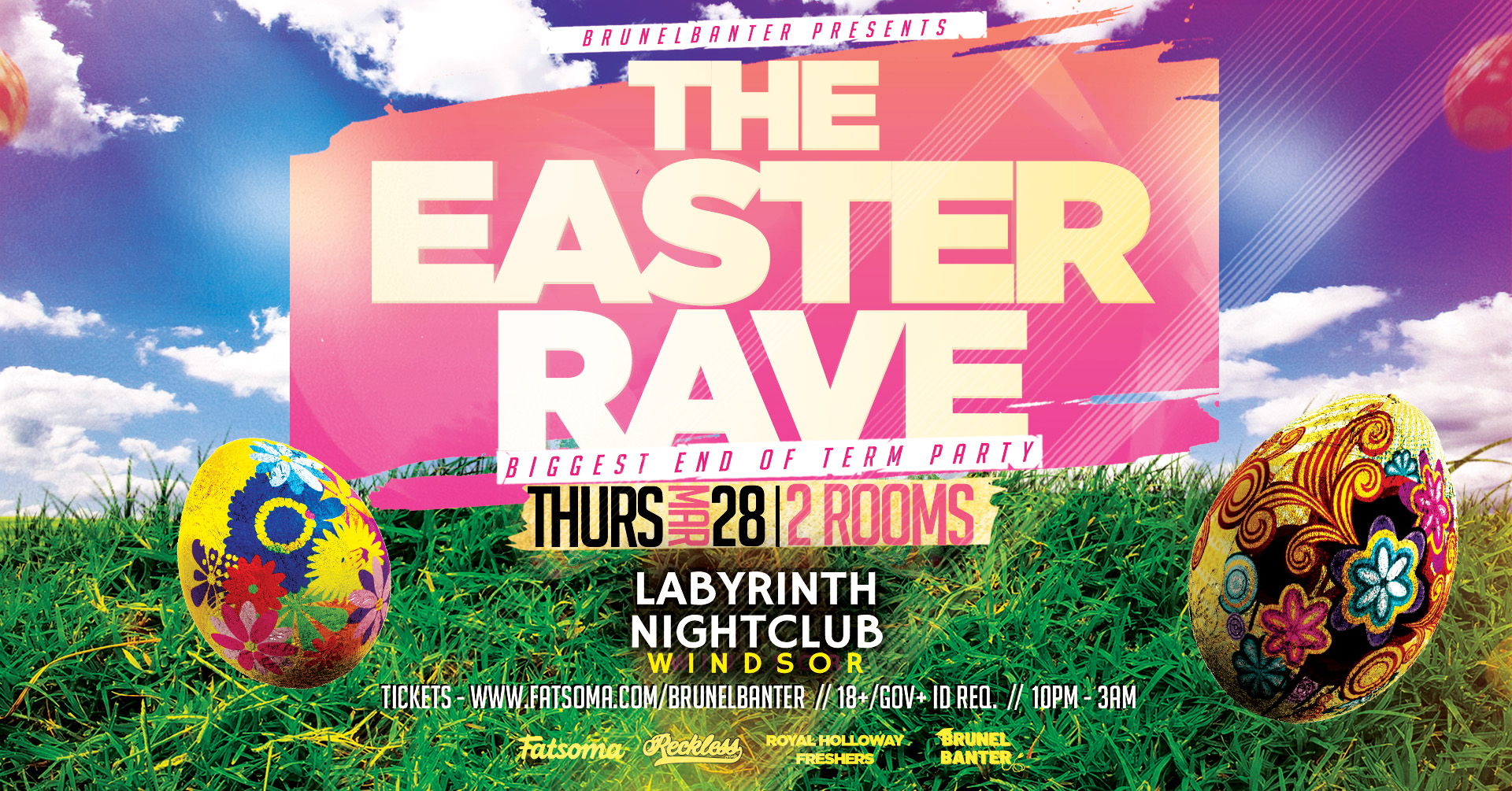 BRUNELBANTERS EASTER RAVE @ LABYRINTH WINDSOR at Labyrinth Nightclub ...