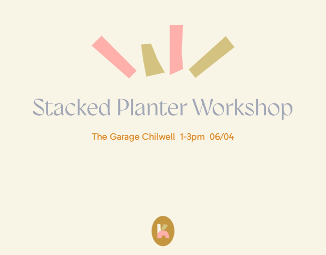 Stacked Planter Workshop with HALLO Ceramics & Emma Kimbley - Spring ...