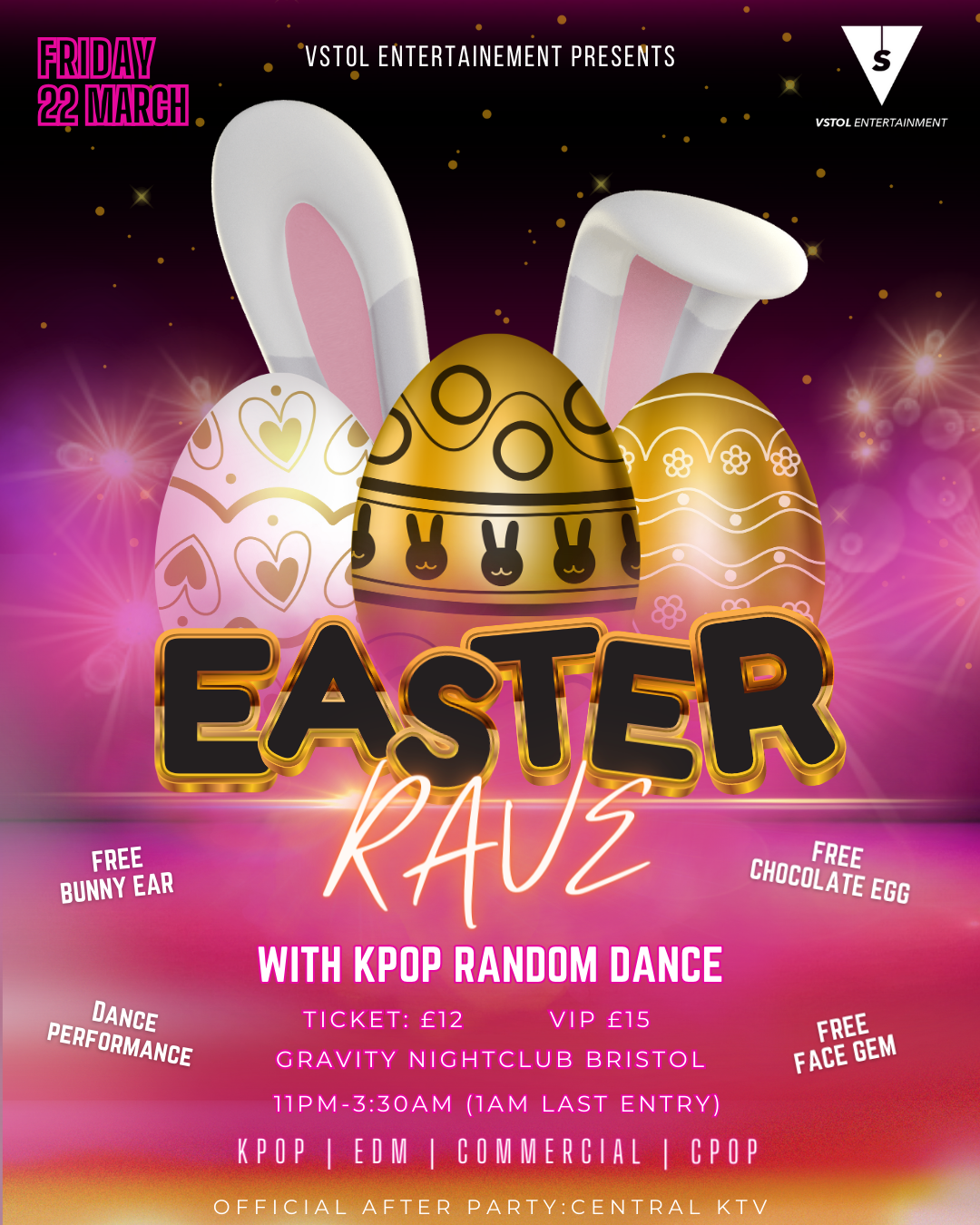 VSTOL's Easter Rave 2024 (+KPOP Random Dance) at Gravity Nightclub ...