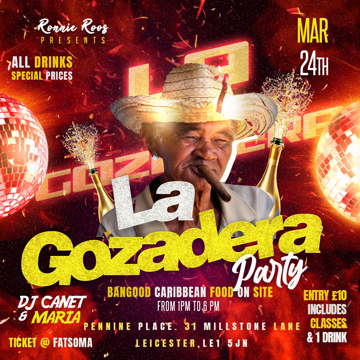 La Gozadera latin party **FRESH NEW LOOK** salsa, bachata, reggaeton ...