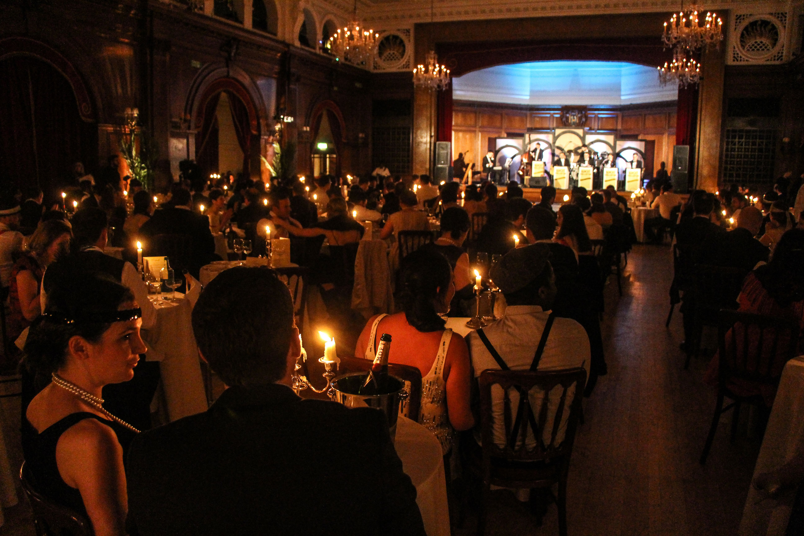 The Candlelight Club's May Ball at A secret ballroom, London on 18th ...