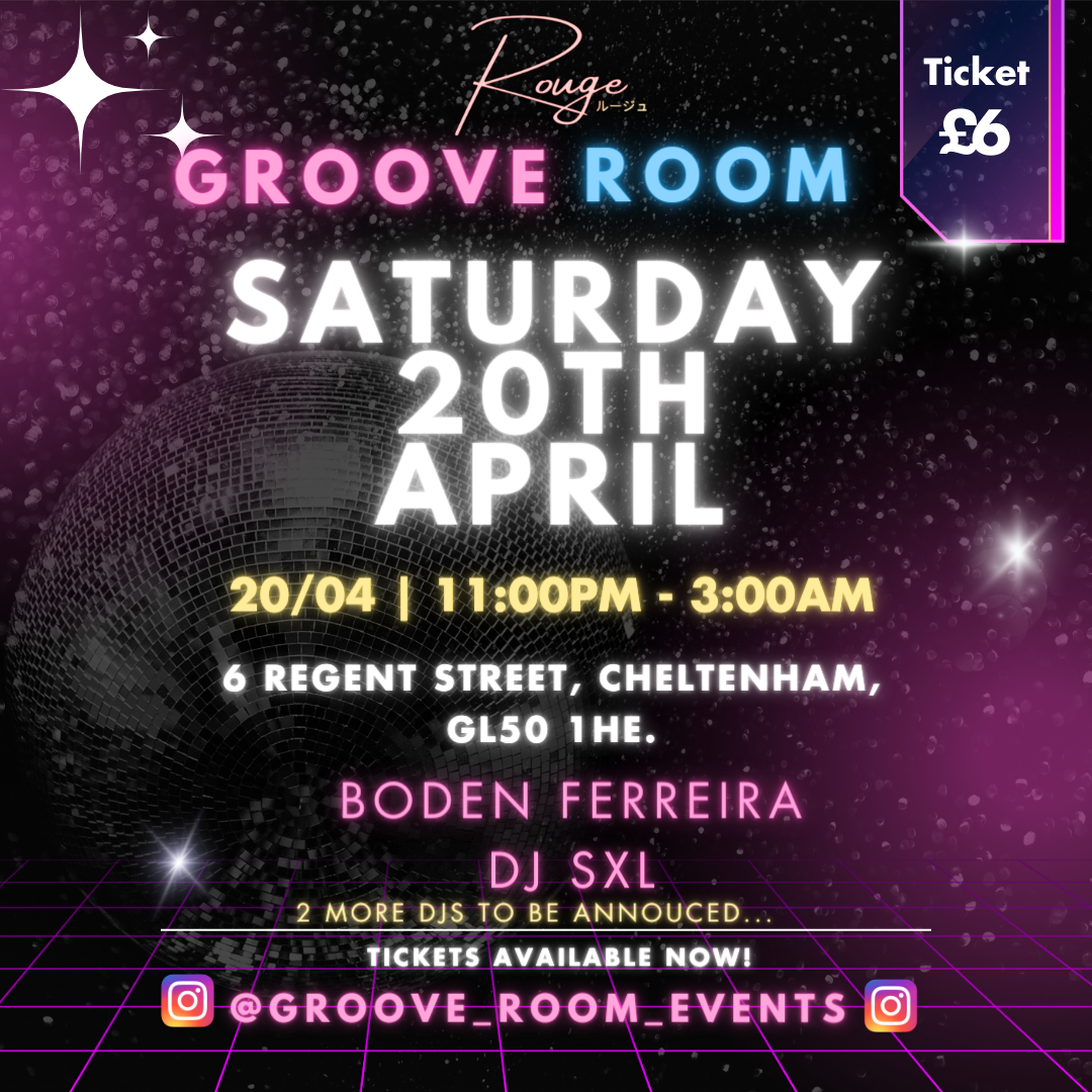 Groove Room Launch Party - House / Garage / Techno / DNB at Rouge ...