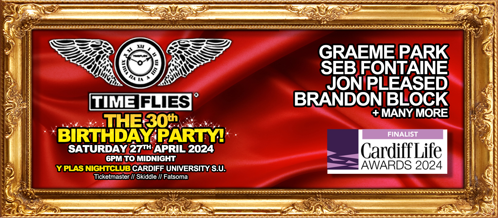 Time Flies 30th Birthday Party! - Time Flies
