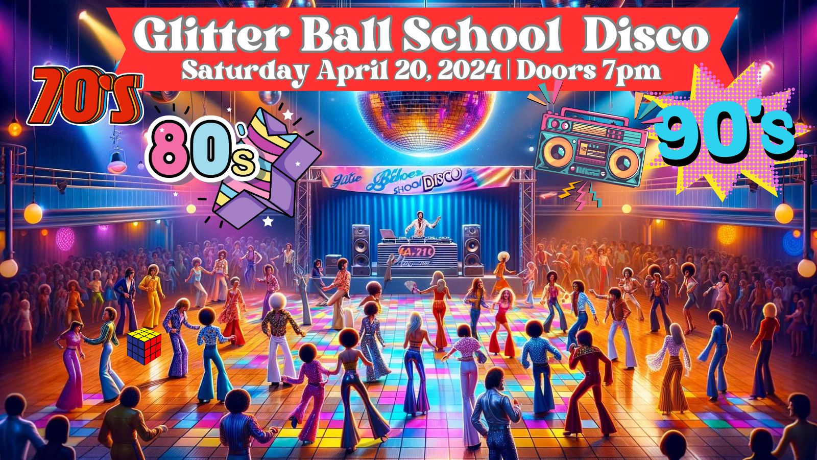 Glitter Ball Old School Disco at Empress Building, Doncaster on 20th ...