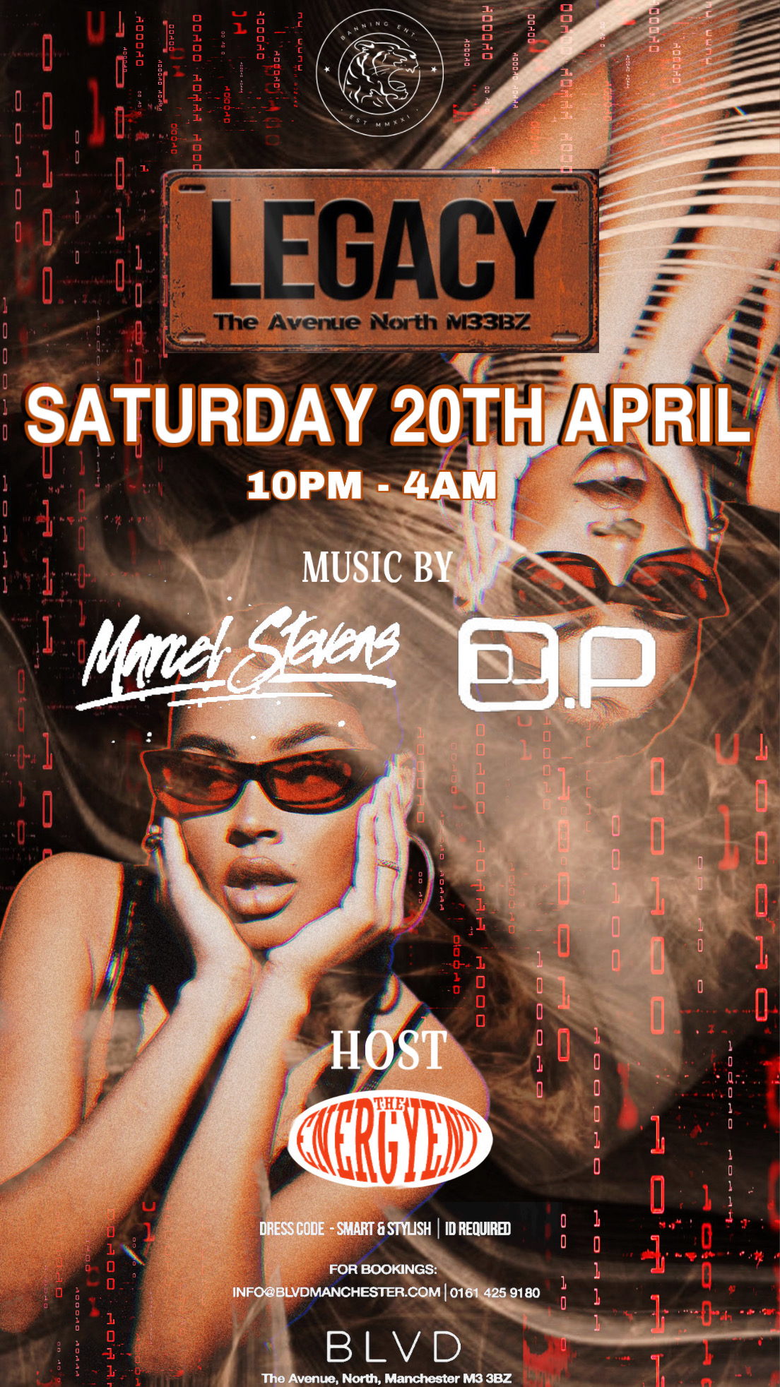 LEGACY at BLVD Manchester, North on 20th Apr | Fatsoma