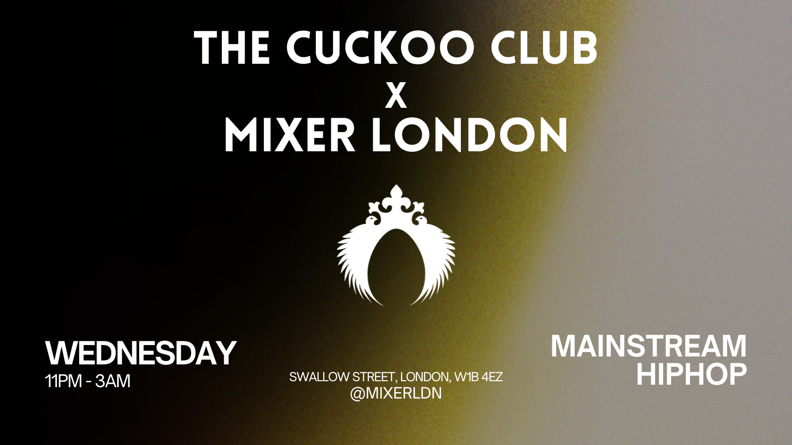 🦄 CHRONICLES by Mixer // THE CUCKOO CLUB // Hip Hop, Reggaeton, House ...