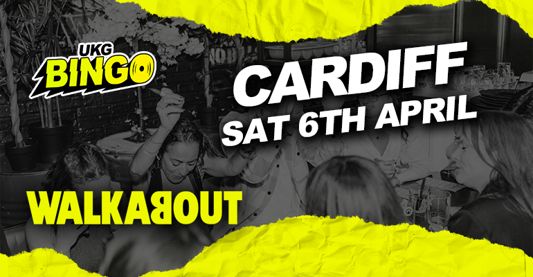 UKG Bingo Special Cardiff at Walkabout - Cardiff, Cardiff on 6th Apr ...