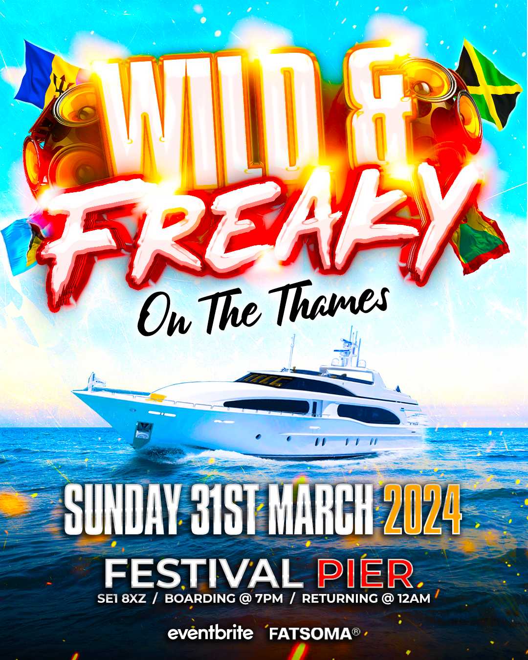 Wild And Freaky: On The Thames at Festival Pier , London on 31st Mar ...