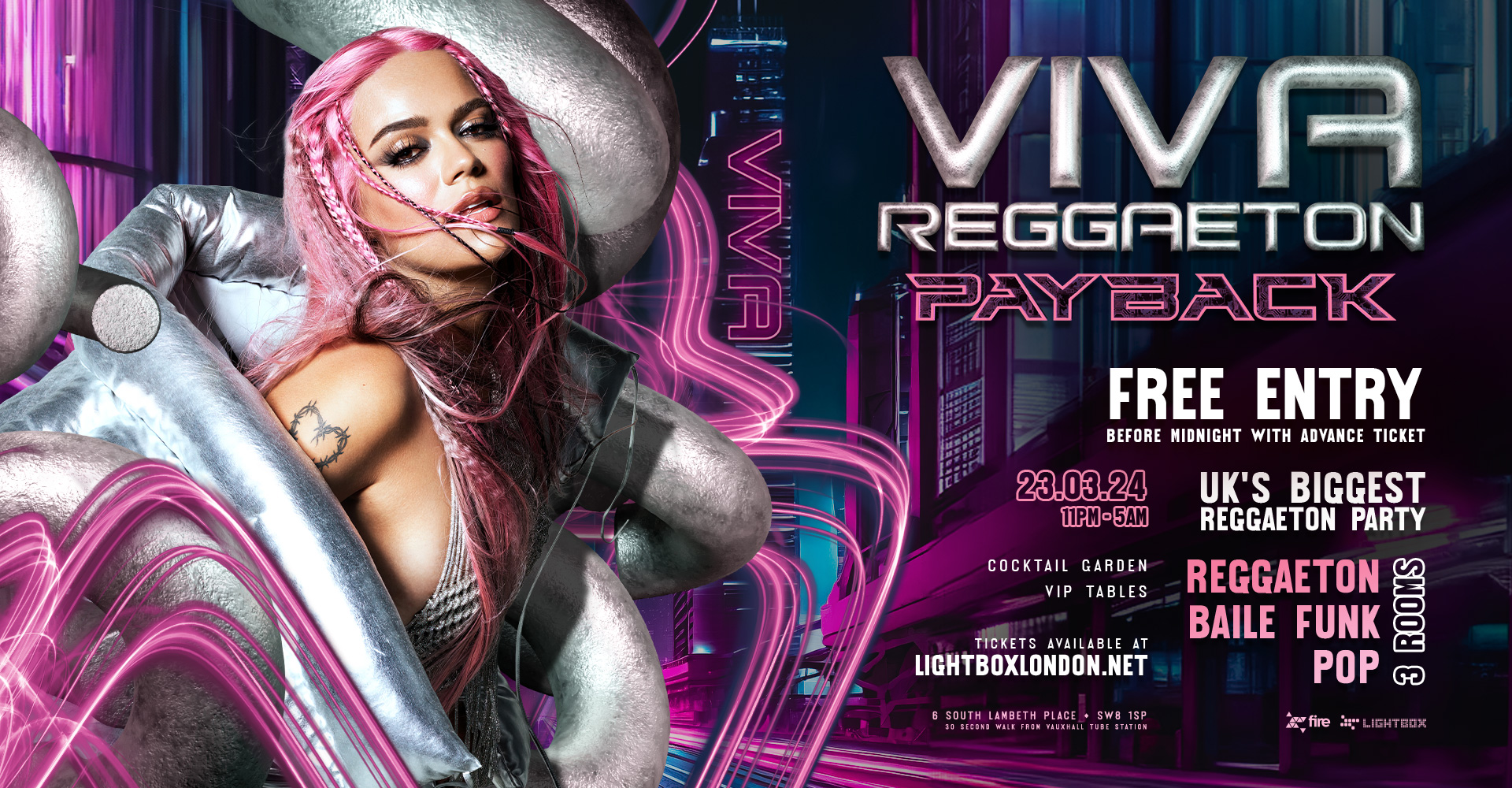 REGGAETON All Night Long at Lightbox, London on 23rd Mar | Fatsoma