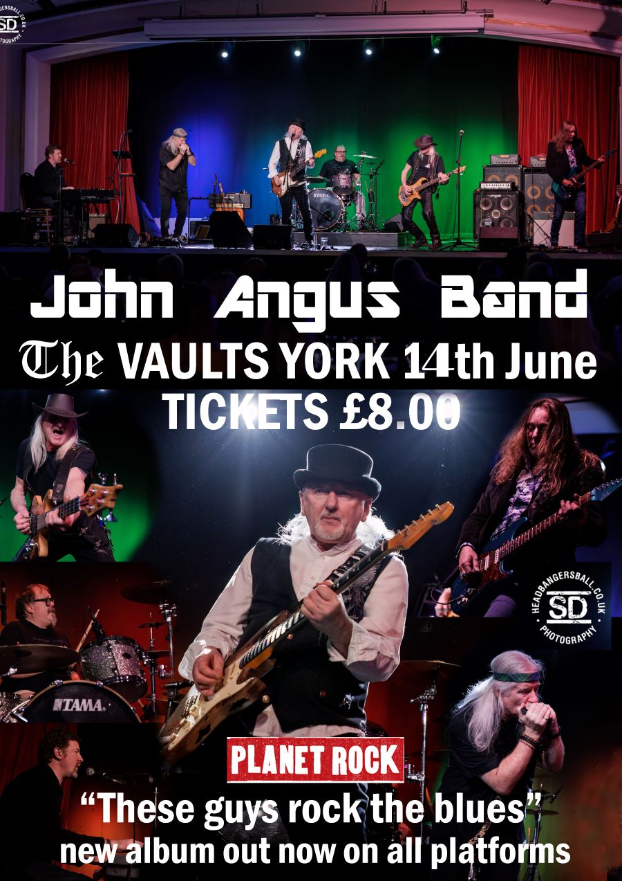 The John Angus Band at The York Vaults, York on 14th Jun | Fatsoma