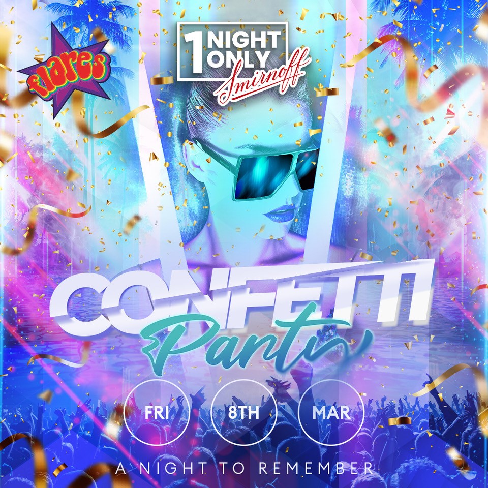 Deep Phat Friday's Confetti Party with Smirnoff at Flares - York, York ...