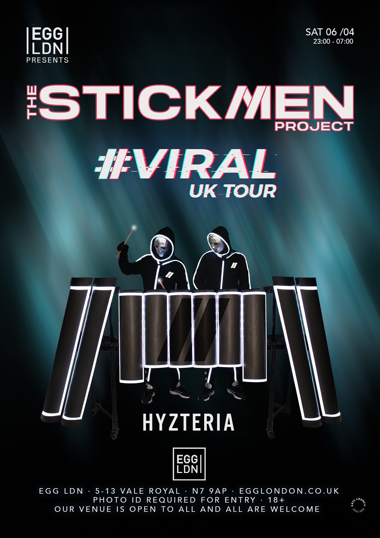 Egg LDN presents: The Stickmen Project Live at Egg London Nightclub ...
