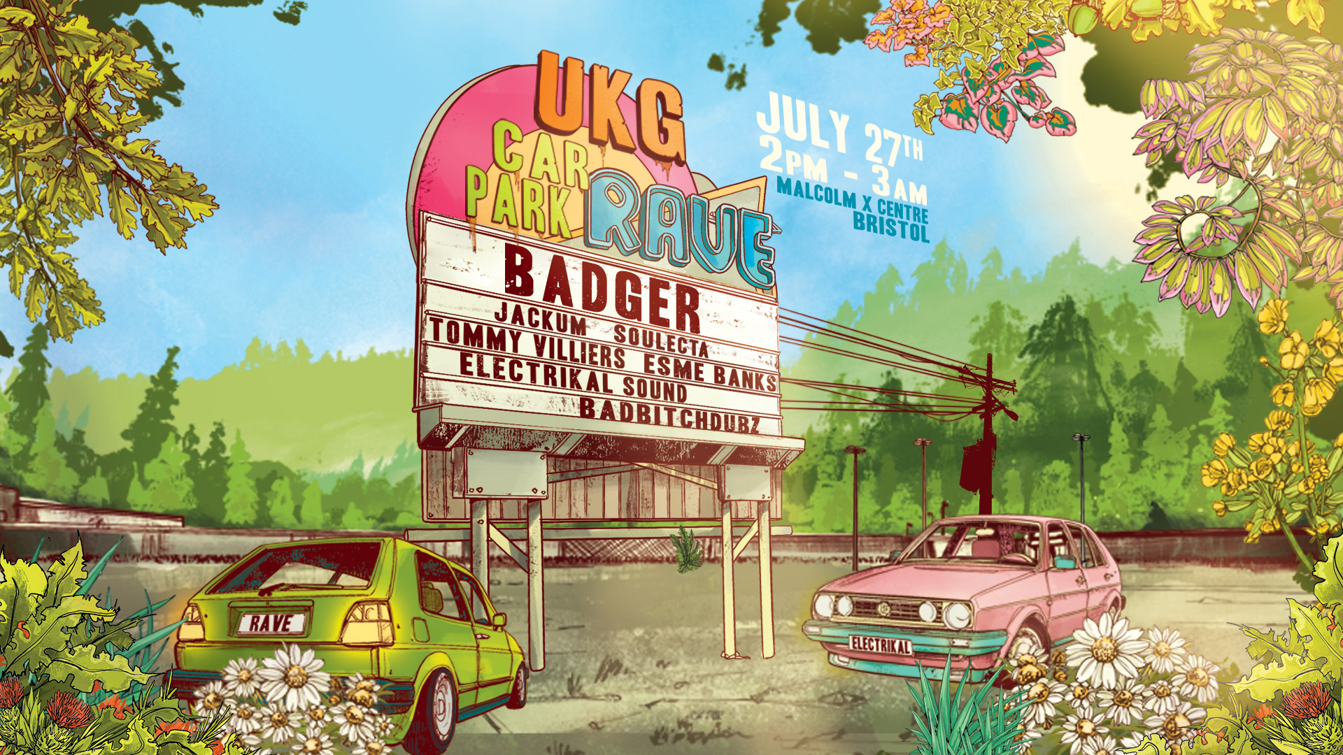 Electrikal Sound System: Summer UKG Car Park Rave [BRISTOL] at Malcolm ...