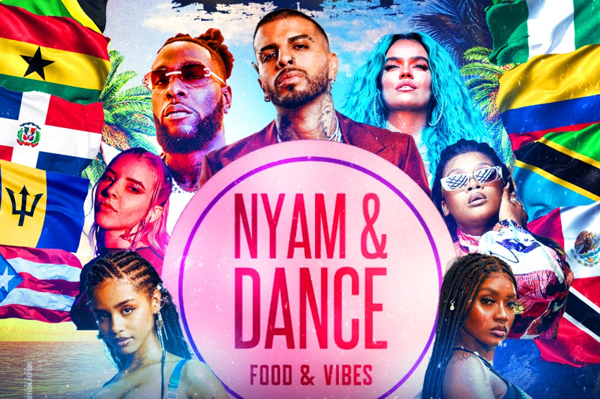 Nyam & Dance! - A Latino, African & Caribbean - Day & Night Party! Wow ...