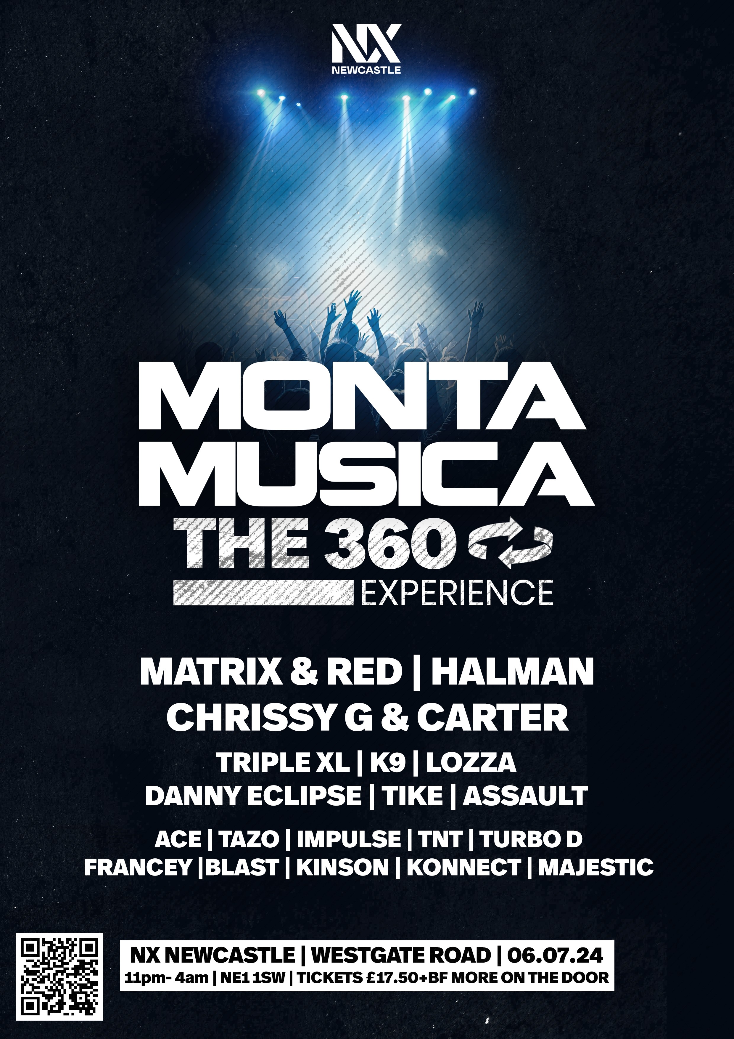 Monta Musica (The 360 Experience) at NX Newcastle,, Newcastle upon Tyne ...