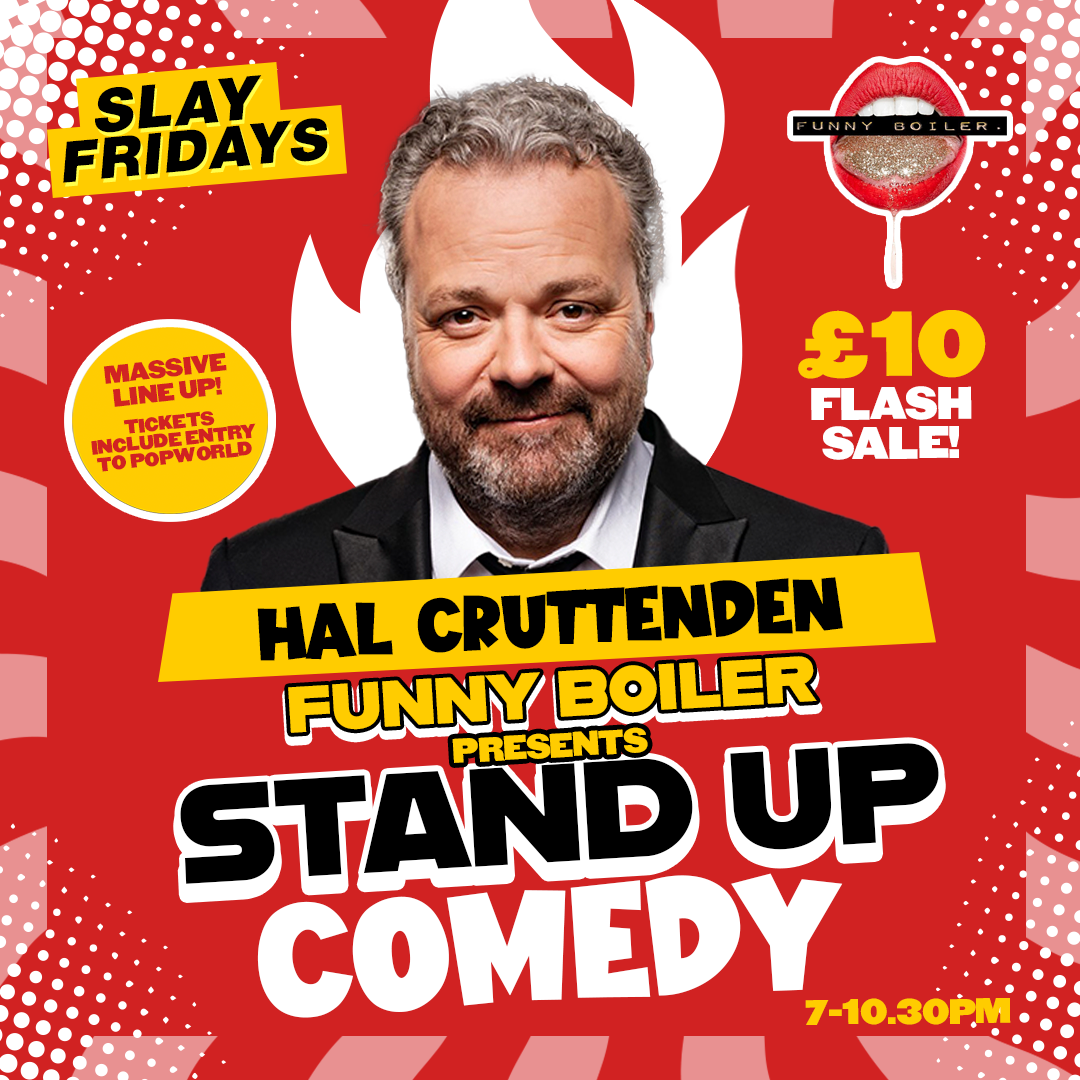 Stand Up Comedy with Hal Cruttenden at Popworld - Bournemouth ...