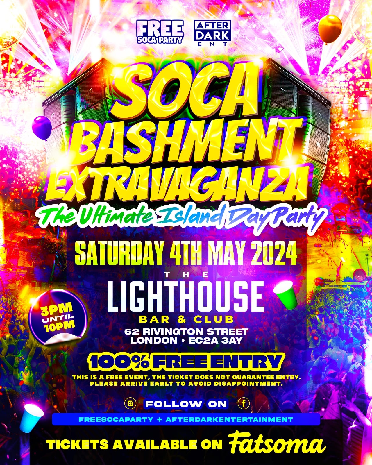 Soca Bashment Extravaganza: The Ultimate Island Day Party! 100% FREE ...