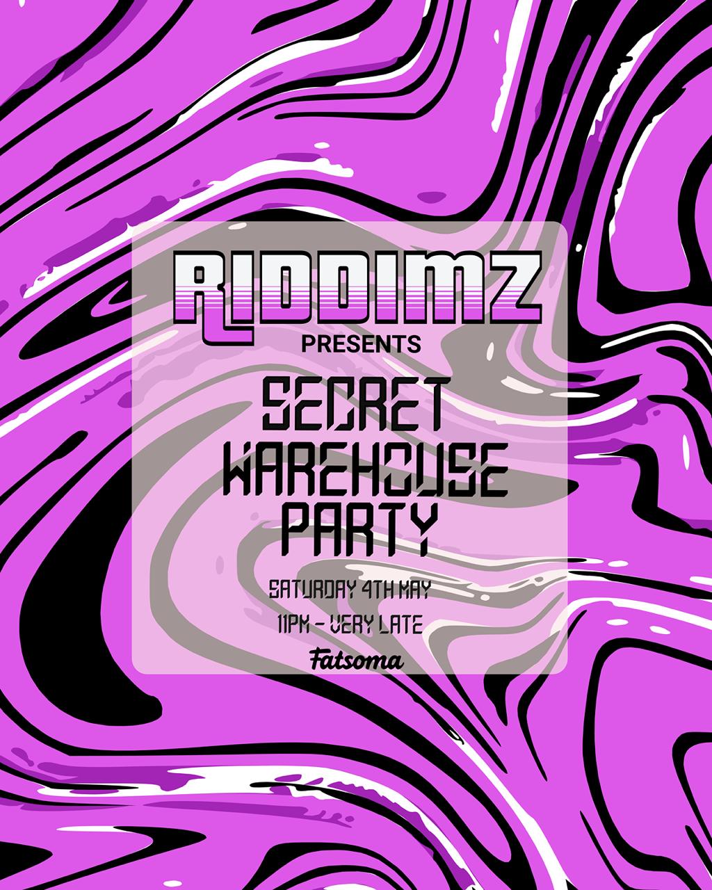 Riddimz Presents Secret Warehouse Party at Secret Venue, Manchester on ...