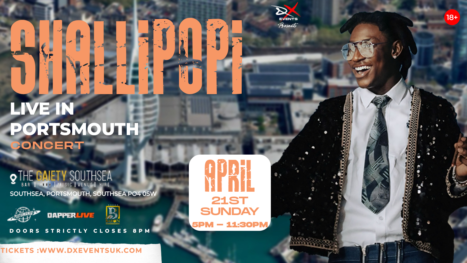 SHALLIPOPI LIVE IN PORTSMOUTH CONCERT at The Gaiety Southsea ...
