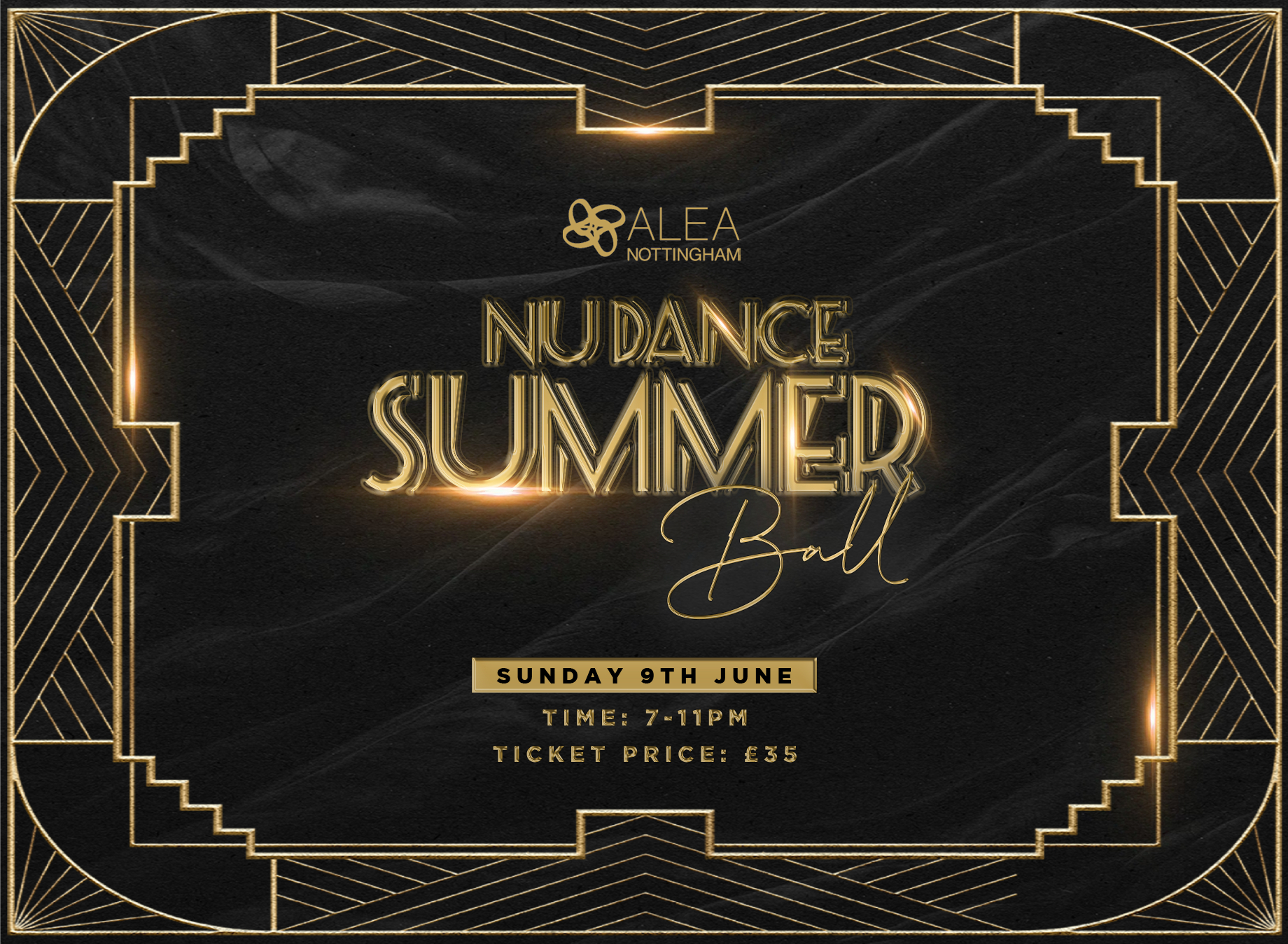 NU Dance Summer Ball at Alea Casino, Nottingham on 9th Jun | Fatsoma
