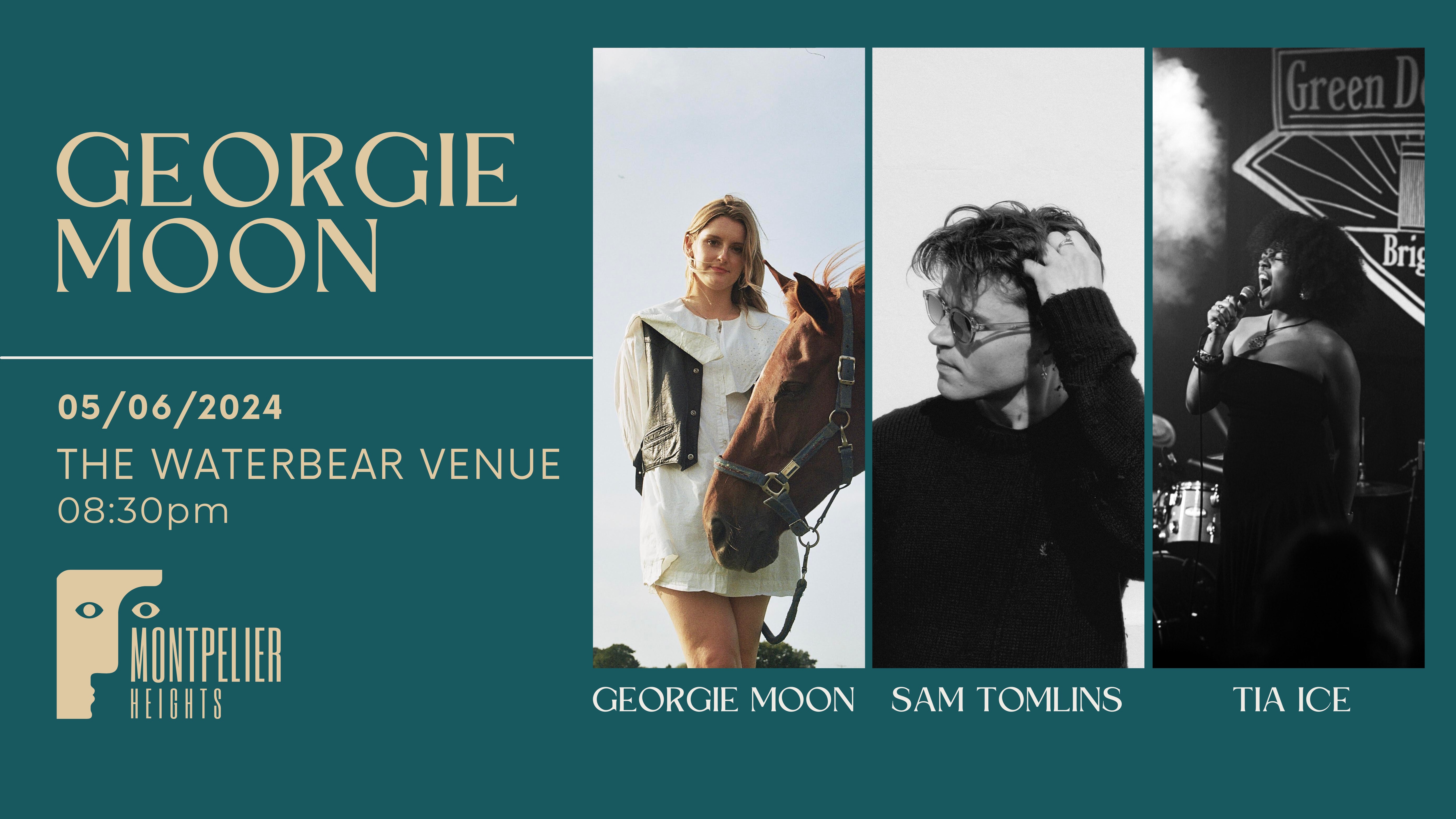 MPH: Georgie Moon + Sam Tomlins + Tia Ice @ The Waterbear Venue at ...
