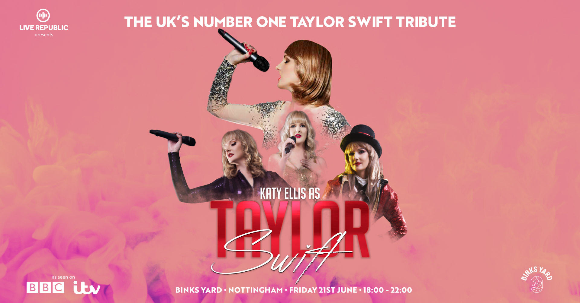 Katy Ellis as Taylor Swift | As seen on ITV and BBC at Binks Yard ...