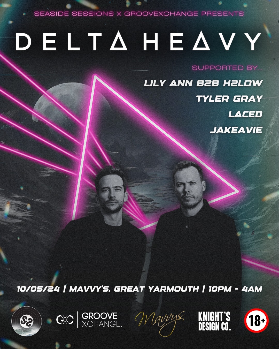 Seaside sessions x GxC Presents... DELTA HEAVY at Mavvy’s, Great ...