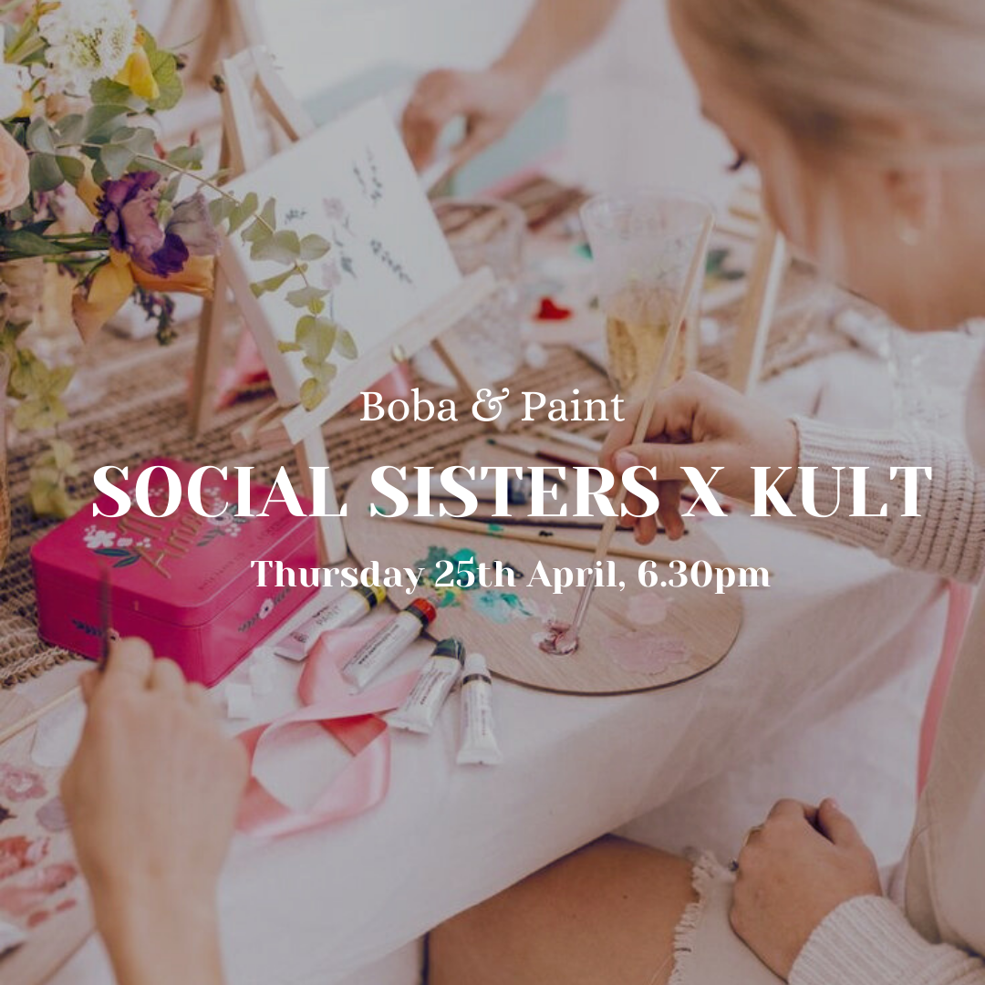 Boba and Paint at KULT Coffee Gelato & Bubble Tea, Leeds on 25th Apr ...