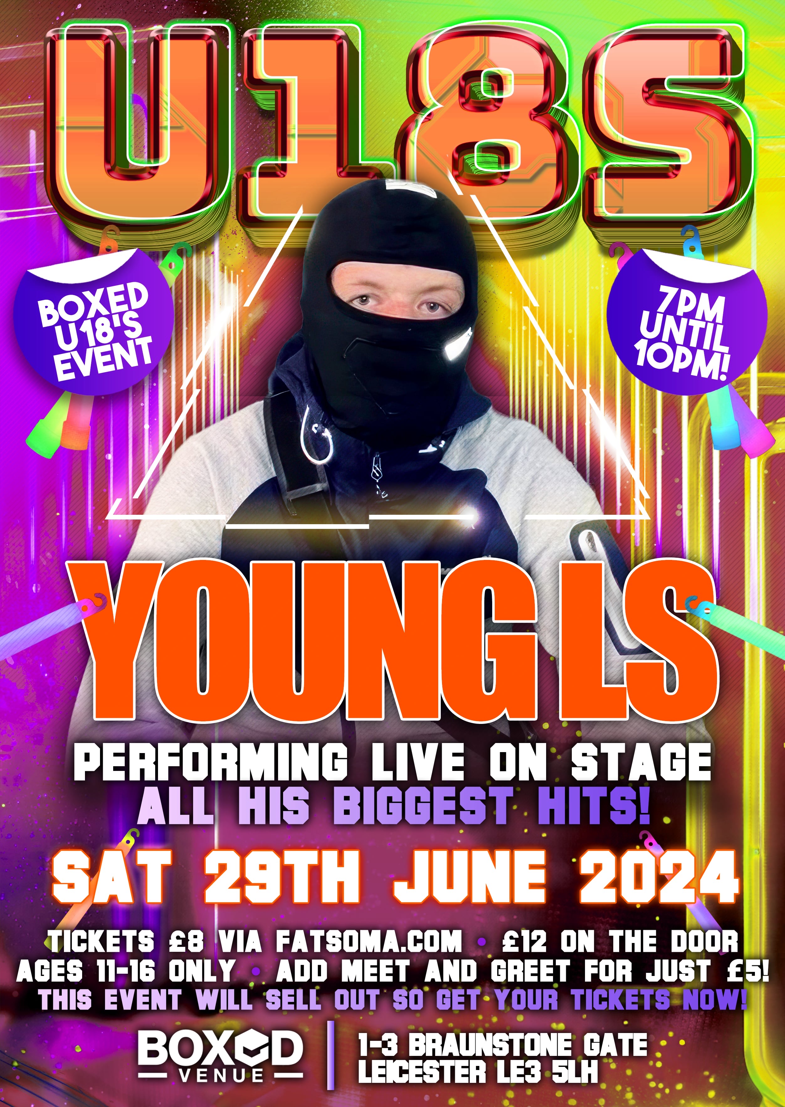 U18’s Summer Shutdown with YOUNG LS - Saturday 29th June at Boxed Venue ... U18’s Summer Shutdown with YOUNG LS - Saturday 29th June at Boxed Venue ...