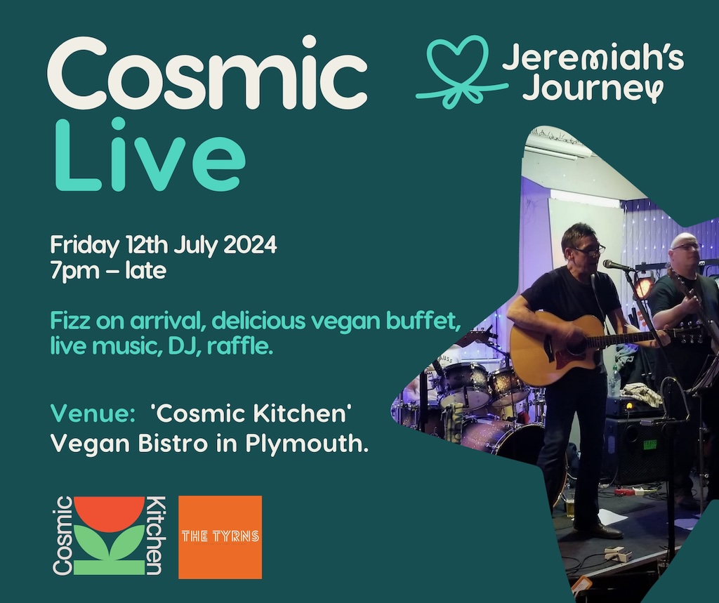 Cosmic Kitchen: COSMIC LIVE w/ The Tyrns (Jeremiah's Journey Charity ...