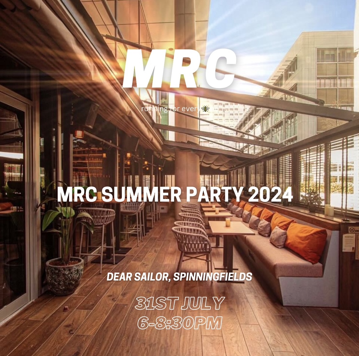 MRC SUMMER SOCIAL 2024 @ Dear Sailor x WeRoad - 31.07.24 at Dear Sailor, Manchester on 31st Jul ...
