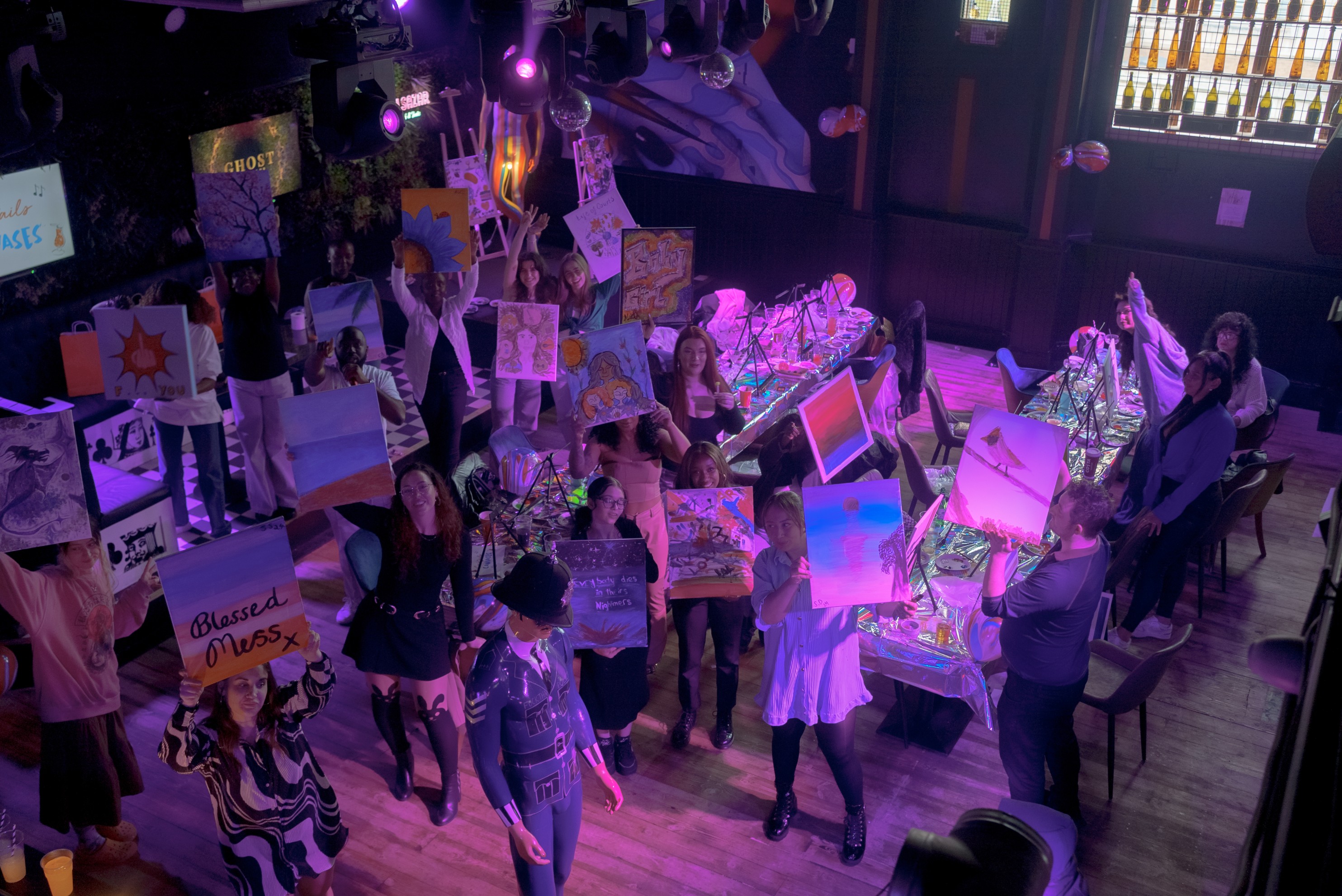 Cocktails N Canvases 27th July ( Sip and Paint) Baa Bar! Carnival ...