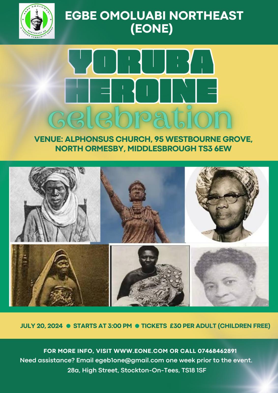 Egbe-Omoluabi North-East Presents Yoruba Heroines at Saint Alphonsus ...
