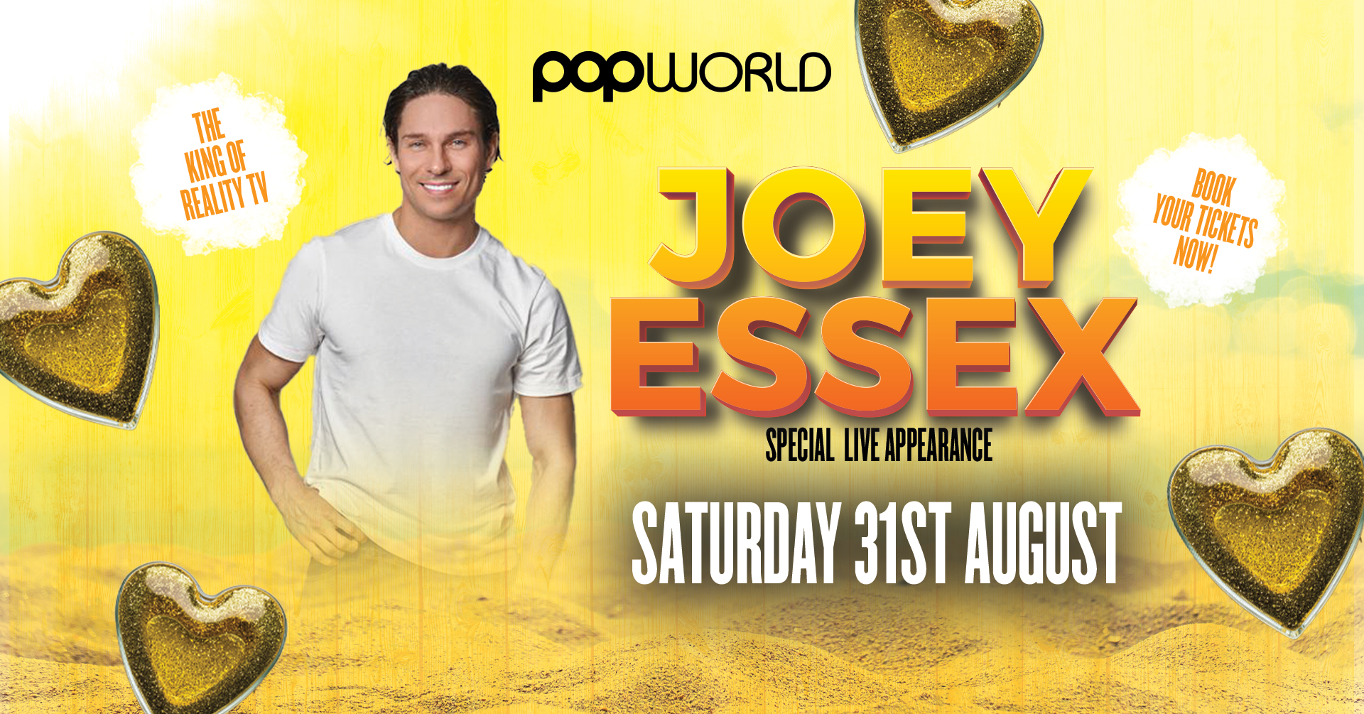 Popworld Chelmsford Presents JOEY ESSEX at Popworld - Chelmsford ...