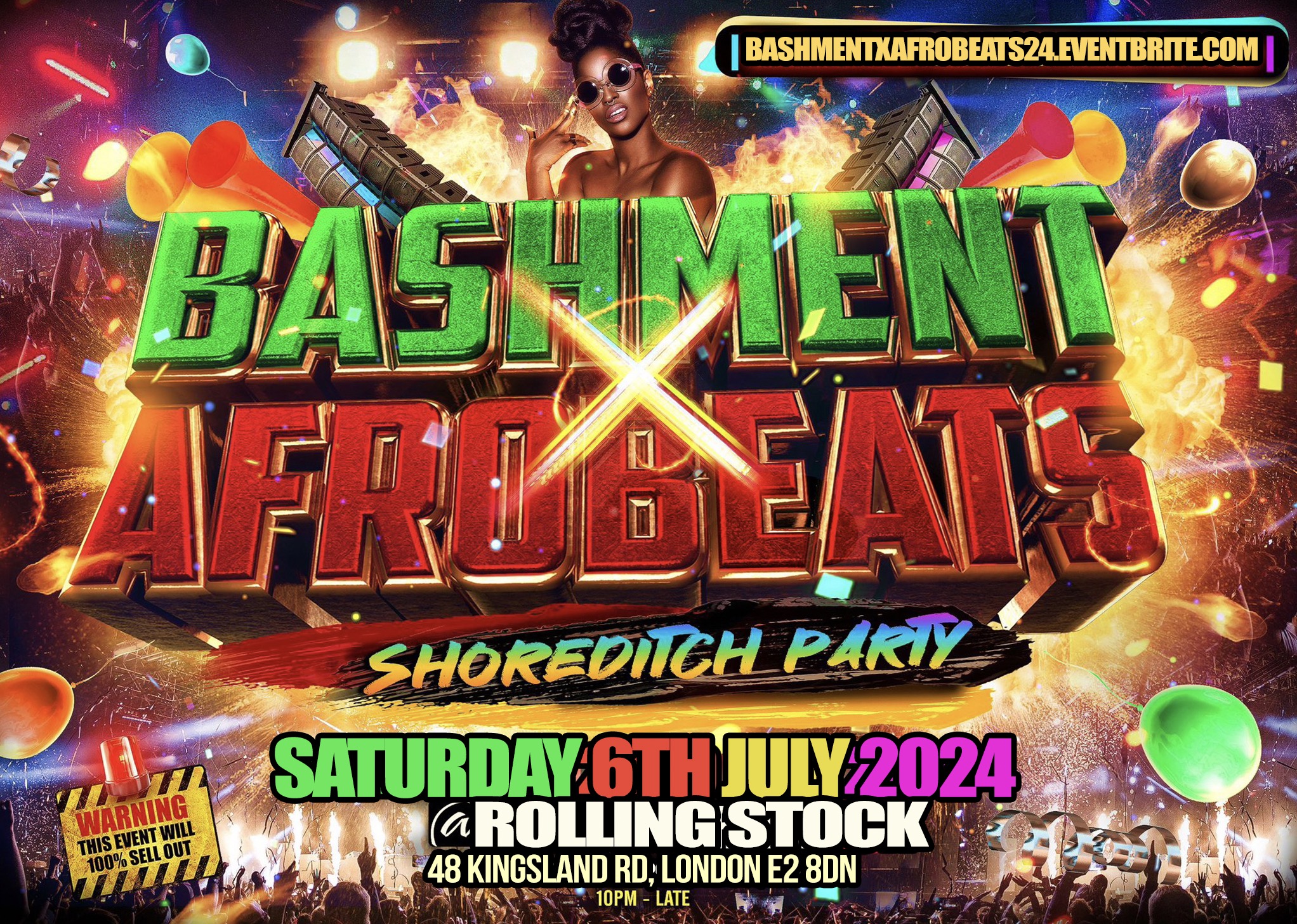 Bashment X Afrobeats - Shoreditch Party at Rolling Stock London, London ...