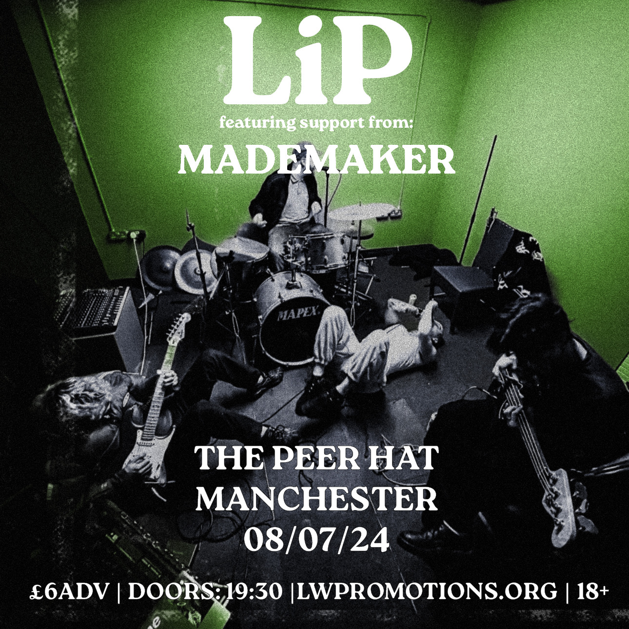 LiP @ The Peer Hat at The Peer Hat, Manchester on 8th Jul | Fatsoma