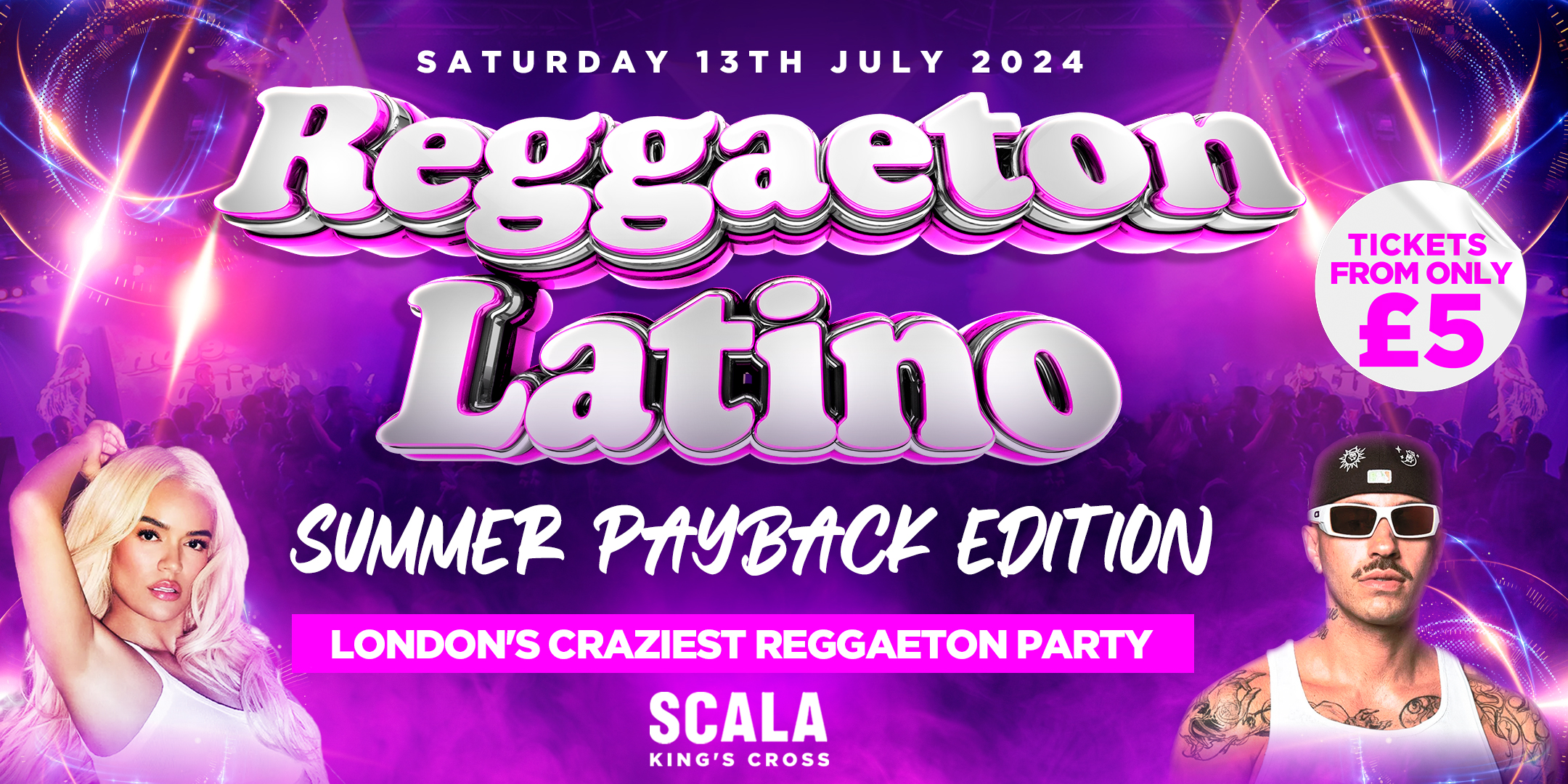 REGGAETON LATINO - LONDON'S CRAZIEST REGGAETON PARTY @ SCALA KINGS CROSS - Saturday 13th July ...