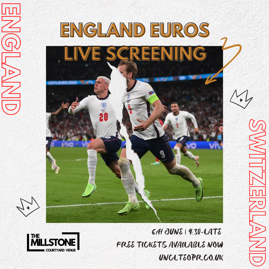 EUROS LIVE SCREENING : ENGLAND VS SWITZERLAND at Ronnie Roos bar ...