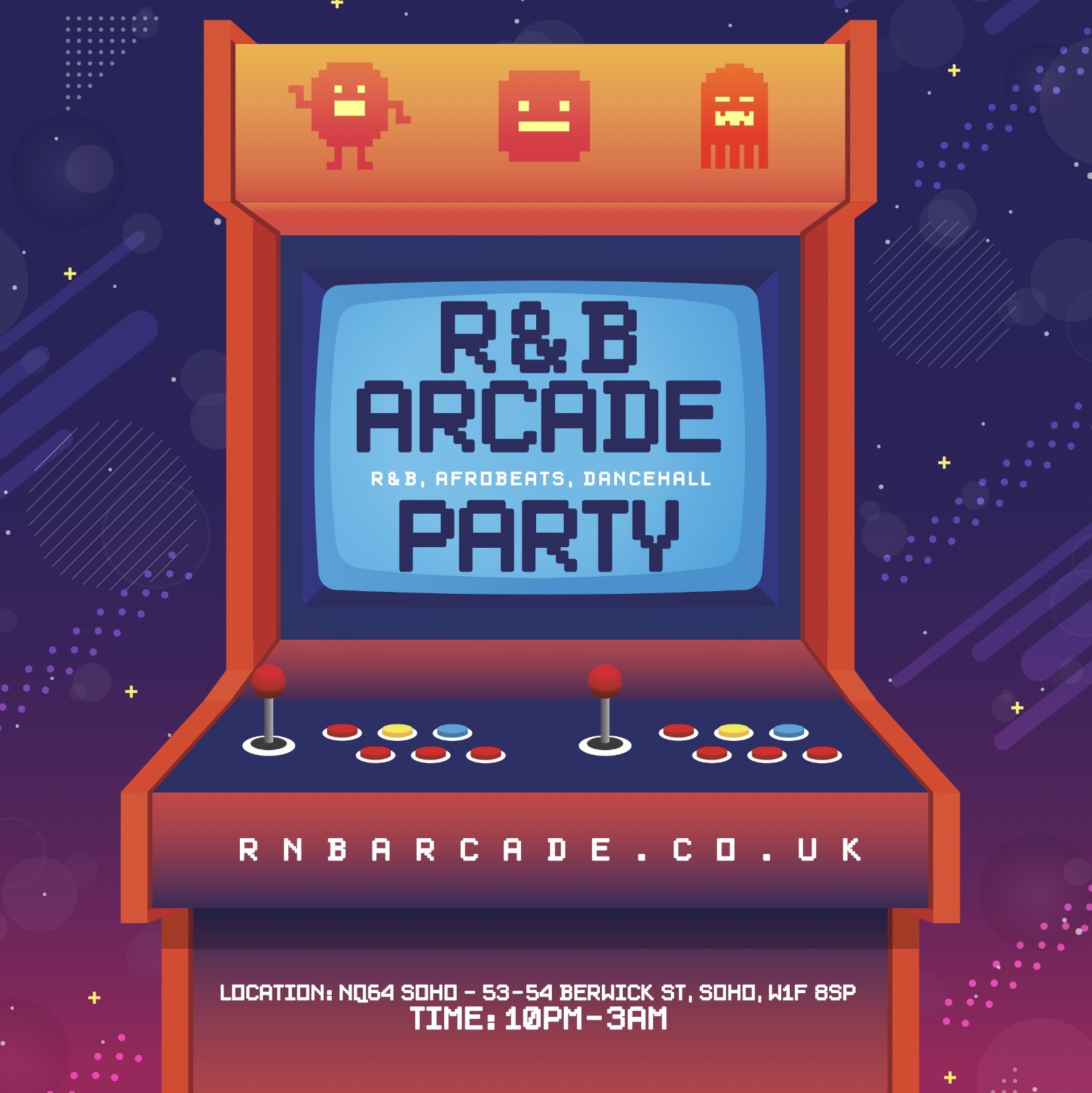 THE ARCADE PARTY - LONDON'S OFFICIAL WIRELESS AFTER PARTY (FREE B4 12AM ...