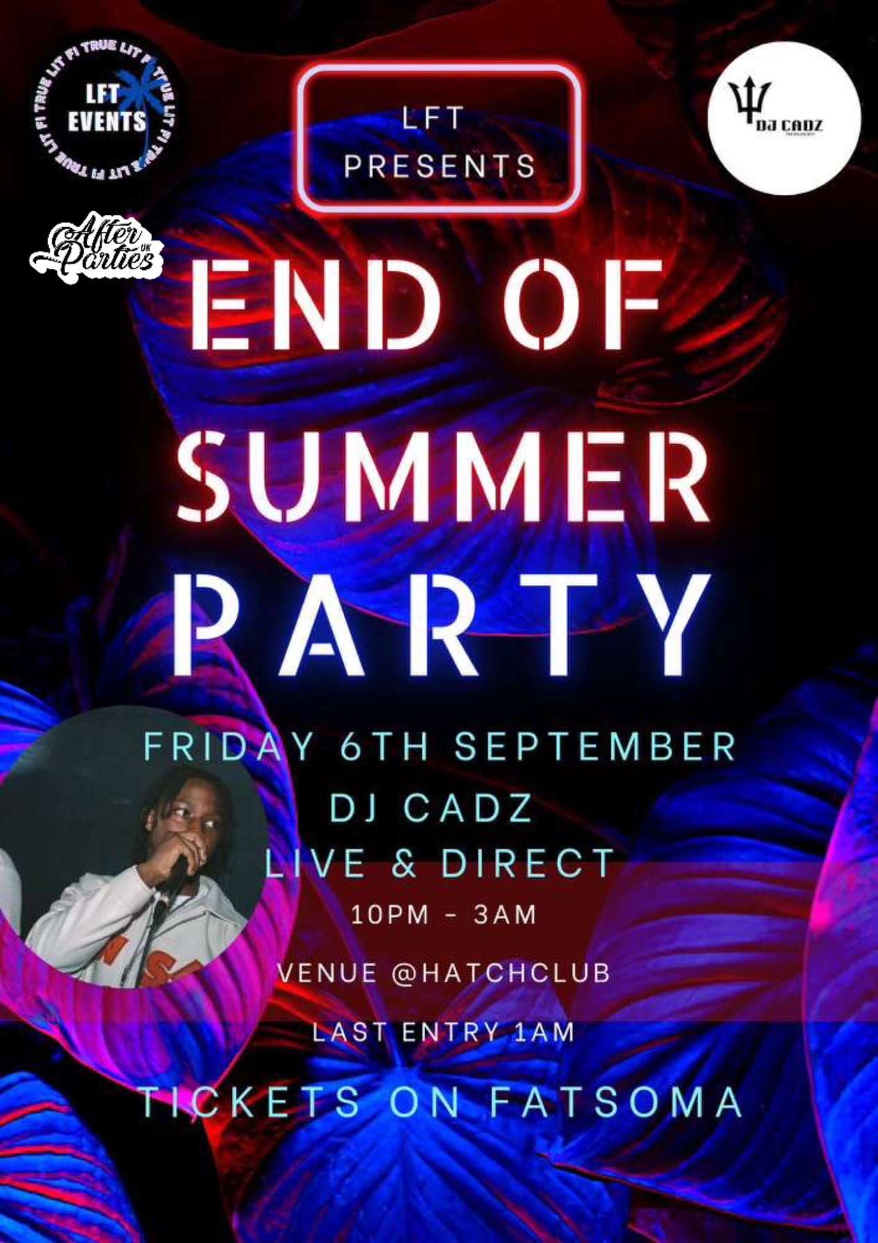 LFT’s Weekend at Hatch: Summer Send Off at The Hatch Club, London on ...