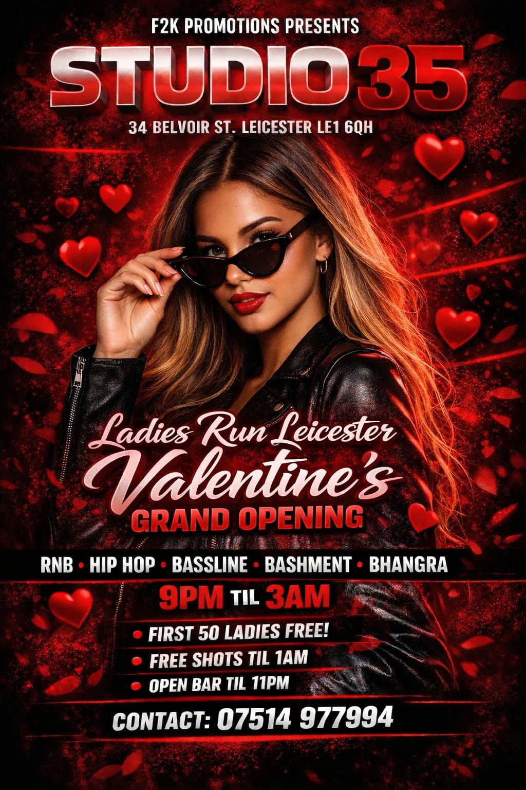LADIES RUN LEICESTER ️ VALENTINES ️GRAND OPENING!! ( NEW LOCATION ) 🥂 ...