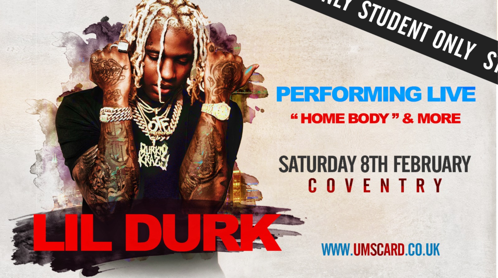 UMS PRESENTS - LIL DURK LIVE AT COVENTRY EMPIRE at Empire Coventry ...