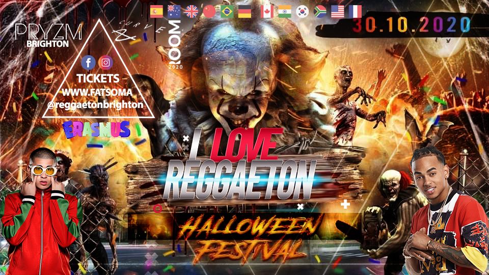 Reggaeton Vs Afrobeats Horror Friday - A Socially Distanced Halloween ...