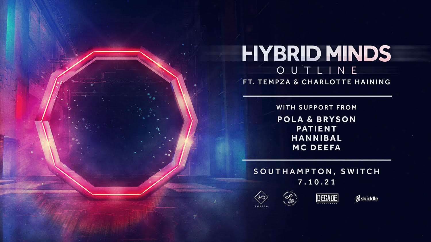 Hybrid Minds: Outline - 50 Tixs added - NO DOOR TICKETS at Switch ...