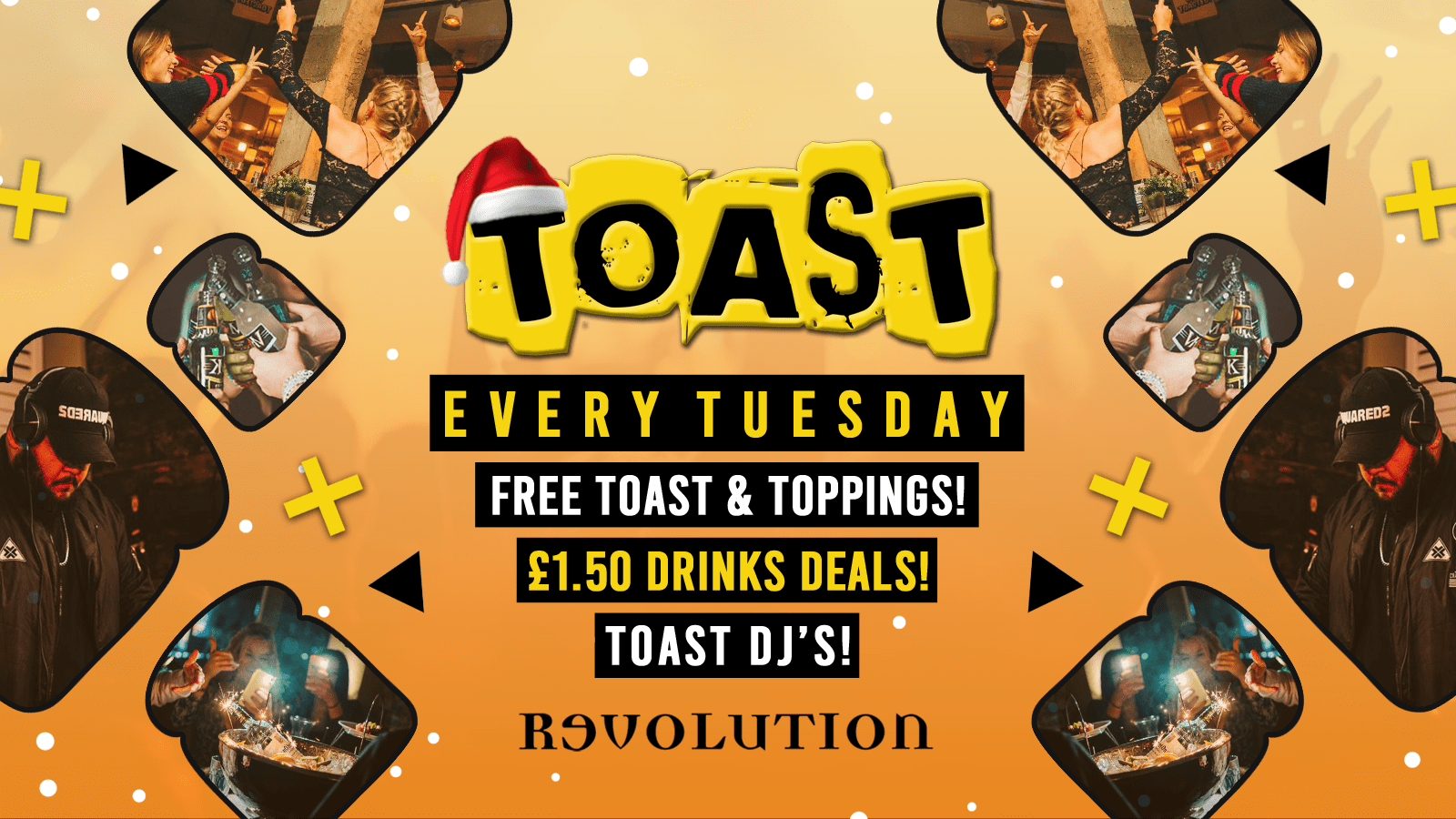 Toast • A Socially Distanced Experience • Revolution at Revolution ...