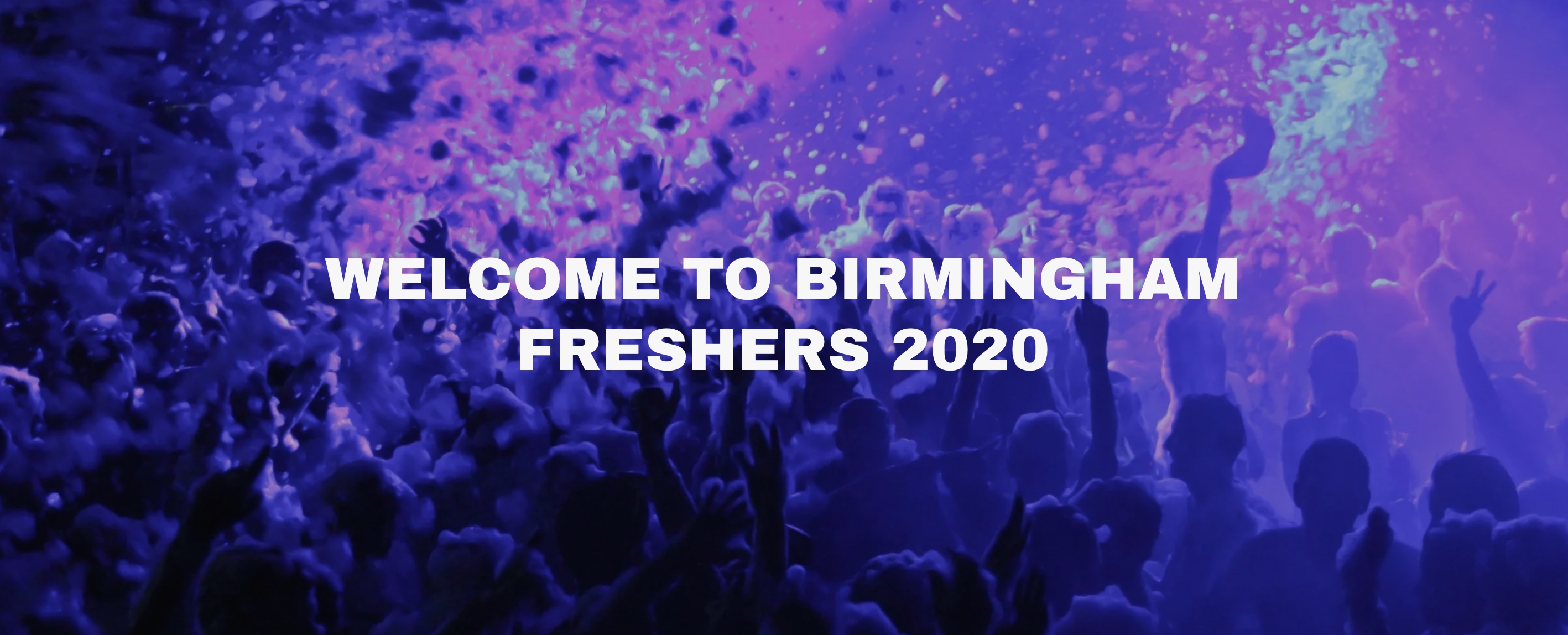Birmingham Freshers Wristband 2020 - CANCELLED at Various Venues ...