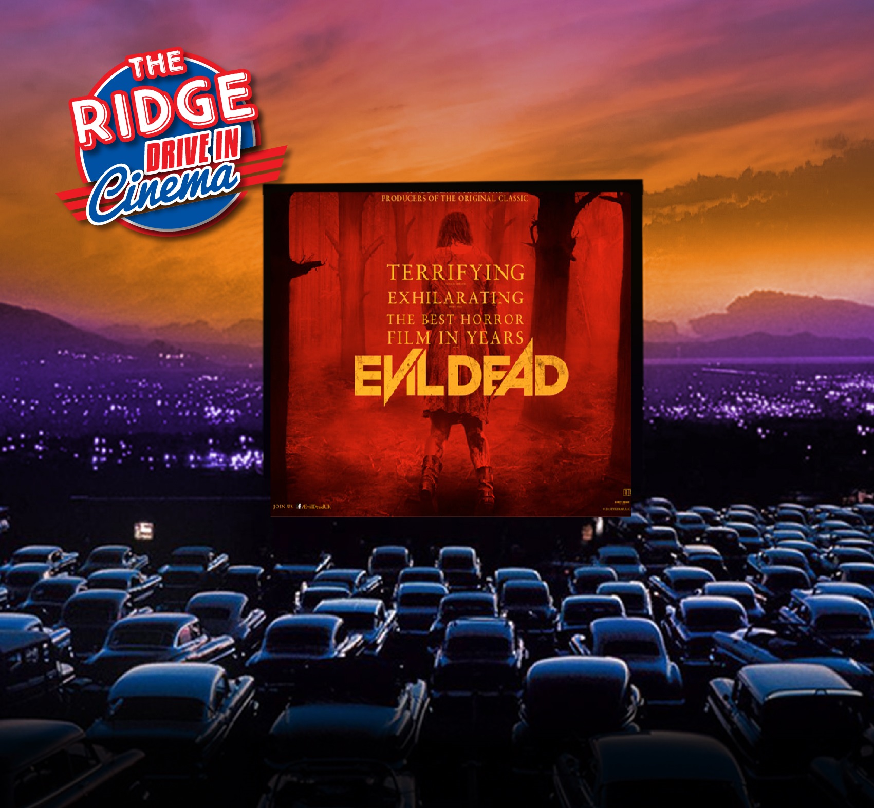 The Drive In: Evil Dead at The Ridge Bar & Grill, Swindon on 3rd Jul ...