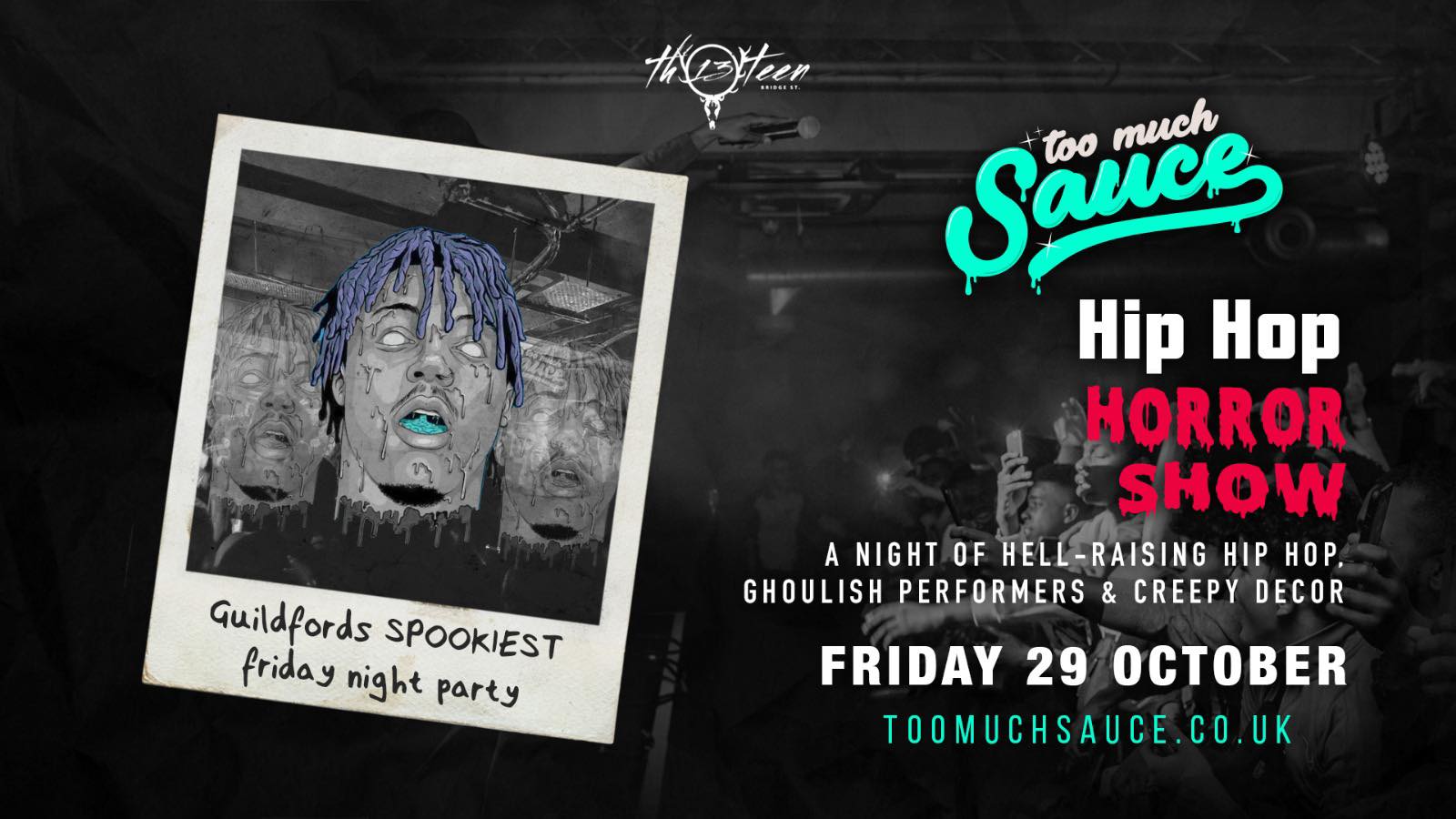 TMS - Hip Hop Horror Show at Bar Thirteen, Guildford on 29th Oct 2021 ...